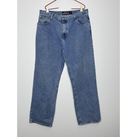 Quiksilver | Jeans | Vintage 9s Quiksilver Quikjean Baggy Skate Jeans ...